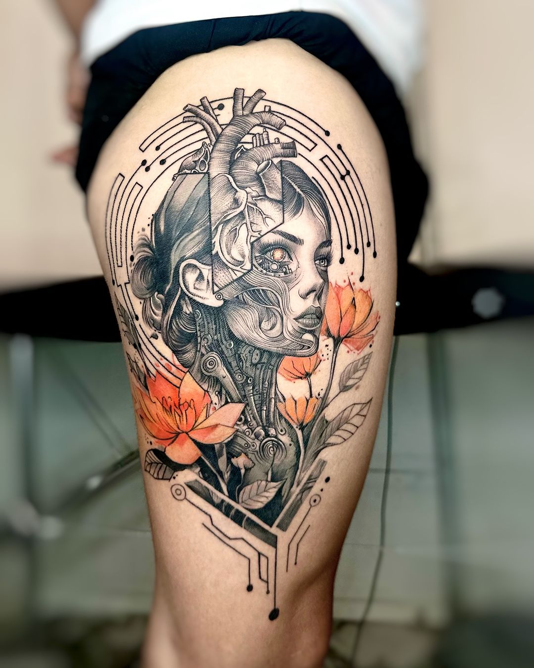 Original Creative Tattoo done at Tattoo Convention, Nepal | Sumina ...